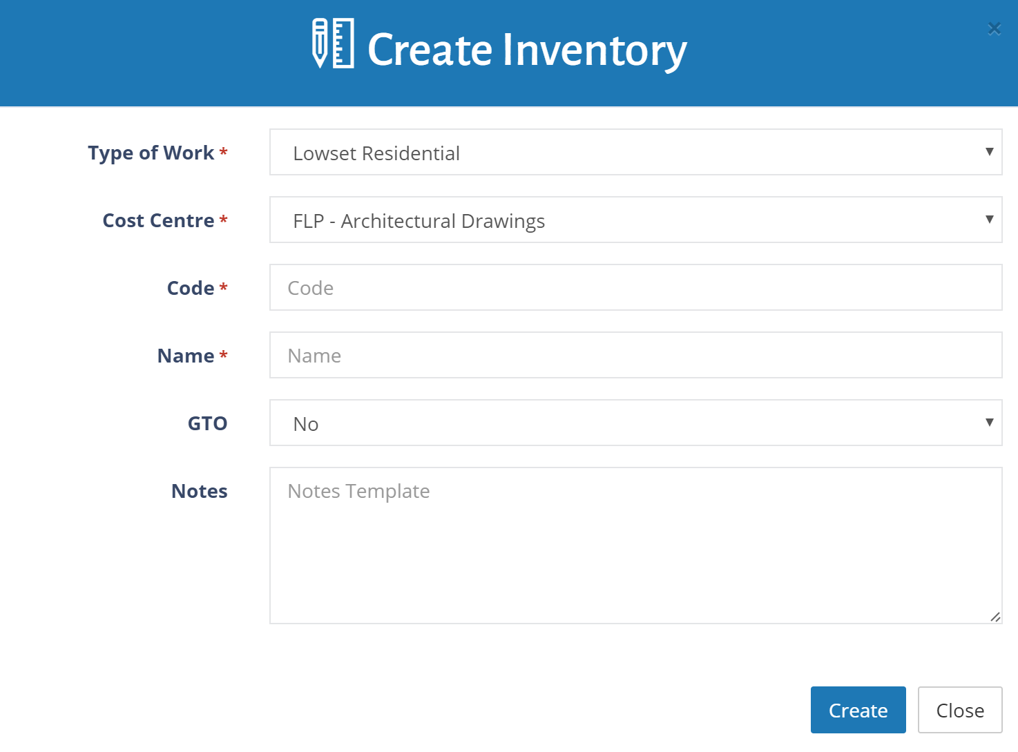 Manage Inventory – MyConstruct Knowledge Base